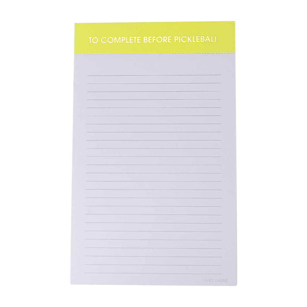 Chez Gagné - Funny Lined Notepad for Office + Home - To Complete Before ...